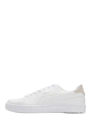 PUMA Serve Pro Lite Low Top Sneakers - White/khaki