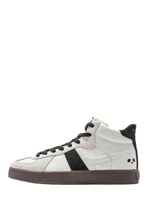 LI-NING Yunchuan High Top Sneakers - Black/white/brown