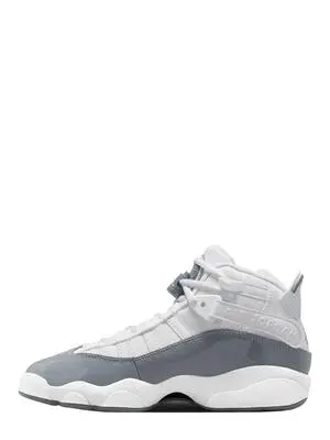 JORDAN Air Jordan 6 Rings Athletic Sneakers White/white/cool Grey