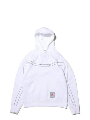 Nike As J Lgc Aj5 Po Hoodie - White