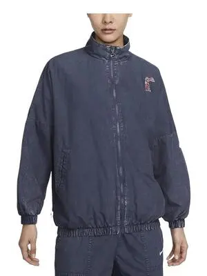 Nike (wmns) Nike Sportswear Essentials Woven Jacket Asia Sizing 'thunder Blue' Thunder Blue