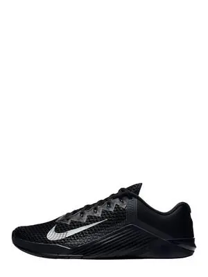 Nike Metcon 6 Athletic Lace-up Sneakers - Black/grey