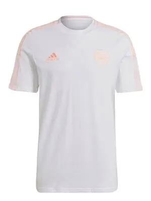 Adidas Afc Tee Arsenal Soccer/football Sports Short Sleeve - White