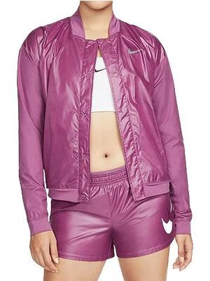 Nike Woven Bomber Jacket - Purple