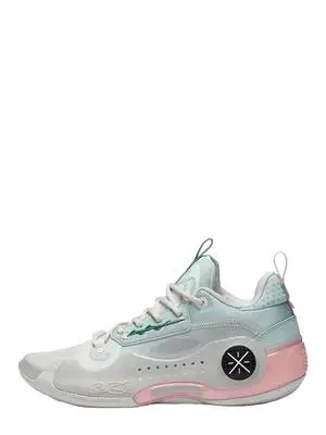 LI-NING Way Of Wade Low "valentine's Day" Athletic Sneakers - White/blue/pink