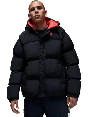 JORDAN Air Essential Puffer Jacket - Black