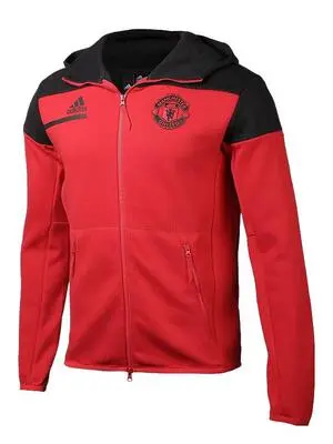 Adidas Manchester United 20-21 Season Track Jacket - Red