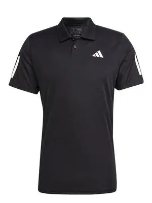 Adidas Club 3-stripes Polo Shirt - Black