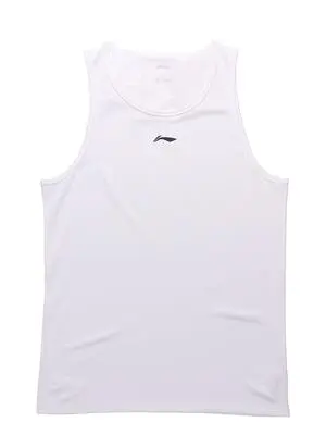 LI-NING Basic Logo Tank - White/black