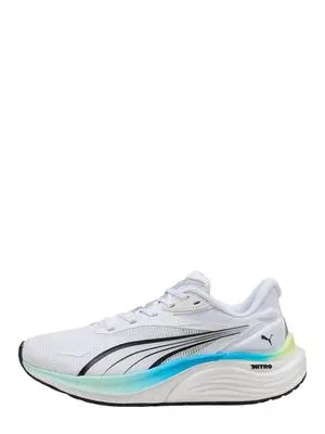 PUMA PUMA Electrify Nitro 4 Athletic Sneakers White/mint Melt/speed Blue