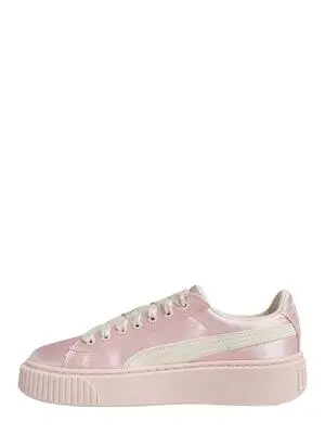 PUMA Basket Platform Tween Sneakers - Pink