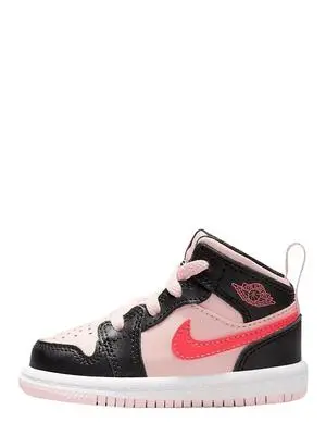 JORDAN Air Jordan 1 Mid SE Toddler Black/pink