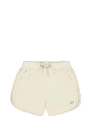 NEW BALANCE High-rise Athletic Shorts - Beige