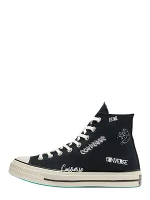 CONVERSE Converse Chuck Taylor All Star 1970s Logo High Top Sneakers Black/white