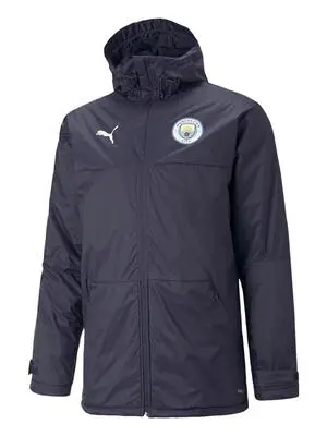 PUMA Manchester City Winter Jacket - Navy/white