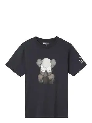 Uniqlo X Kaws Tokyo Graphic T-shirt - Dark Grey