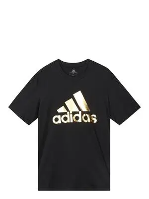Adidas 8-bit Foil Grfx Printed Short Sleeve Tee - Black