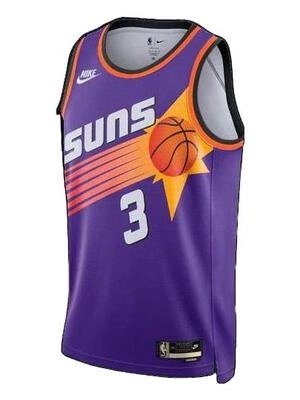 Nike Phoenix Suns Chris Paul 3 Purple Hardwood Classic Dri-fit Swingman Jersey - None