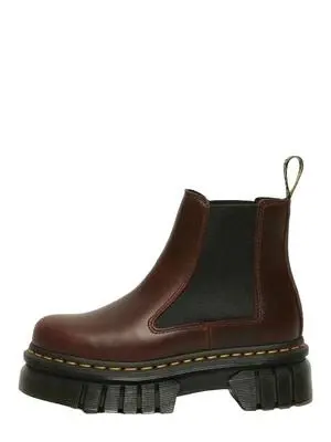 Dr. Martens Dr. Martens Audrick Brando Leather Platform Chelsea Boots Brown
