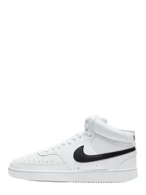 Nike Nike Court Vision Mid Top Sneakers White/black