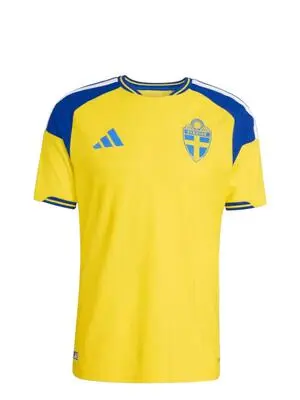 Adidas Sweden 26 Home Authentic Jersey - Yellow