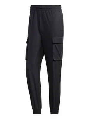 ADIDAS Adidas Neo Side Pocket Bundle Feet Casual Cargo Sweatpants Black