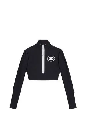 GUCCI Gucci Sparkling Long Sleeve Track Top