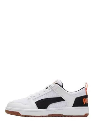 PUMA Rebound Layup Lo Sneakers - White/black
