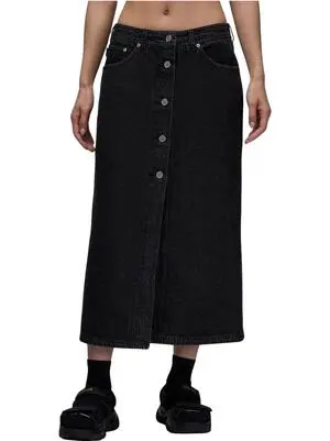 JORDAN Jordan Air Denim Midi Skirt