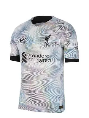 Nike Liverpool Fc 22/23 Match Away Soccer Jersey - White/black