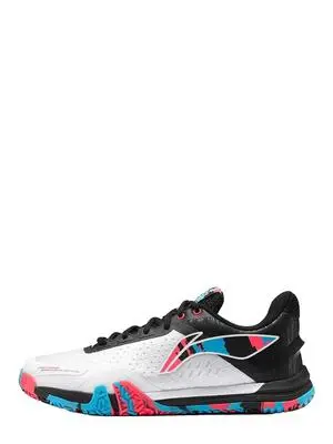 LI-NING Ground Flying Se Athletic Sneakers - Black/white/blue