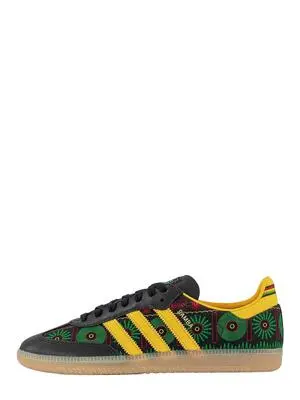 Adidas Samba Og Bob Marley Football Is Freedom Sneakers - Core Black/bold Gold/pure Ruby