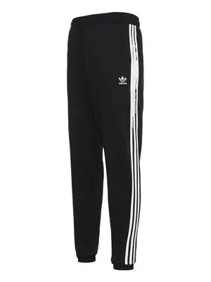 Adidas Originals Printing Fleece Lined Sports Pants - Black