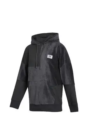 VANS Splicing Long Sleeve Hoodie - Tan