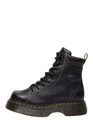 Dr. Martens Dr. Martens BUZZ 8-Eye Milled Nappa Lace Up Boots Black