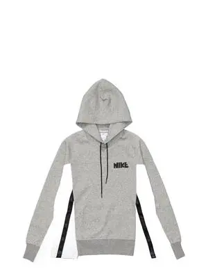 Nike X Sacai Logo Hoodie Asia Sizing - Grey