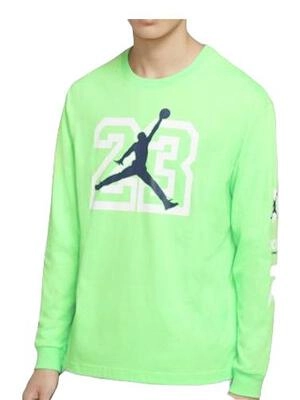 JORDAN Air Legacy Aj13 Long Sleeve Tee - Green