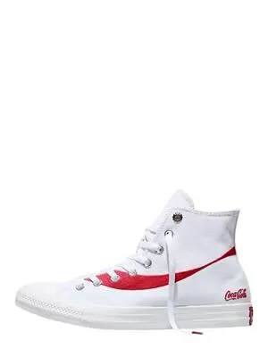 CONVERSE X Coca-cola Chuck Taylor All Star High Top Sneakers - White/red