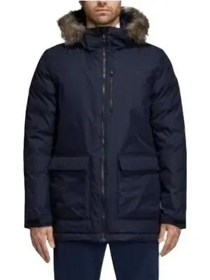 Adidas Hooded Parka Jacket - Legendary Brown