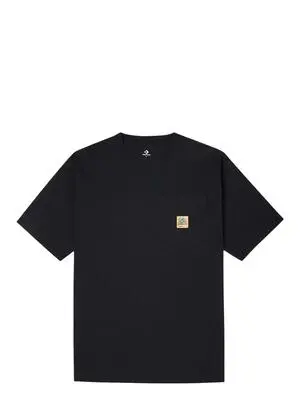 CONVERSE Pocket Tee Asia Sizing - Black