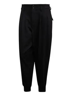 Adidas Y-3 Classic Refined Wool Cuff Pants - Black