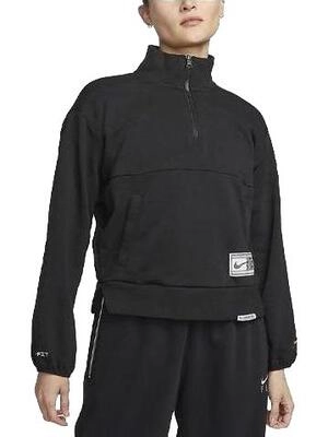 Nike Nike Dri-Fit Swoosh Fly 1/4 Zip Basketball Sweatshirt Black