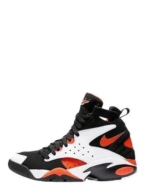 Nike Maestro 2 Limited High Top Basketball Sneakers - White/rush Orange-black