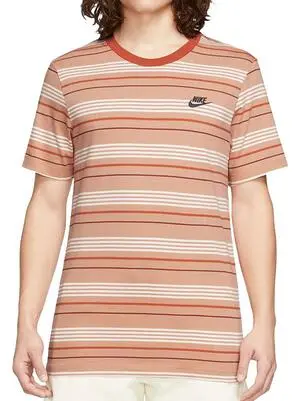 Nike Club T-shirt 'orange White - Orange/white