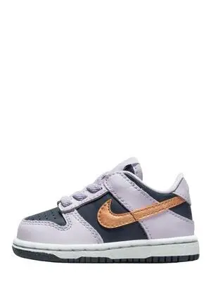 Nike Dunk Low Se "copper Swoosh" Casual Sneakers - Purple