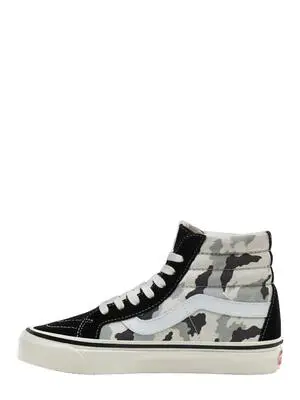 VANS Vans Anaheim Factory Sk8-Hi 38 DX Camouflage High Top Sneakers Gray