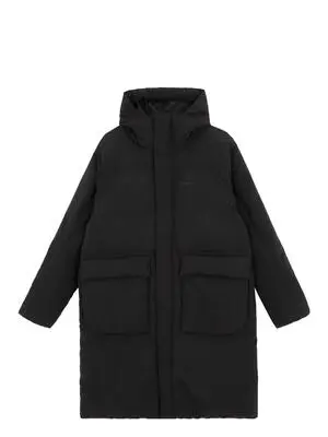 PUMA Long Down Coat - Black