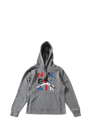 JORDAN Air 4 Graphic Hoodie - Gray
