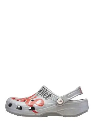 Silver/red