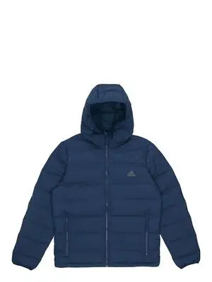 Adidas Hooded Down Jacket - Blue